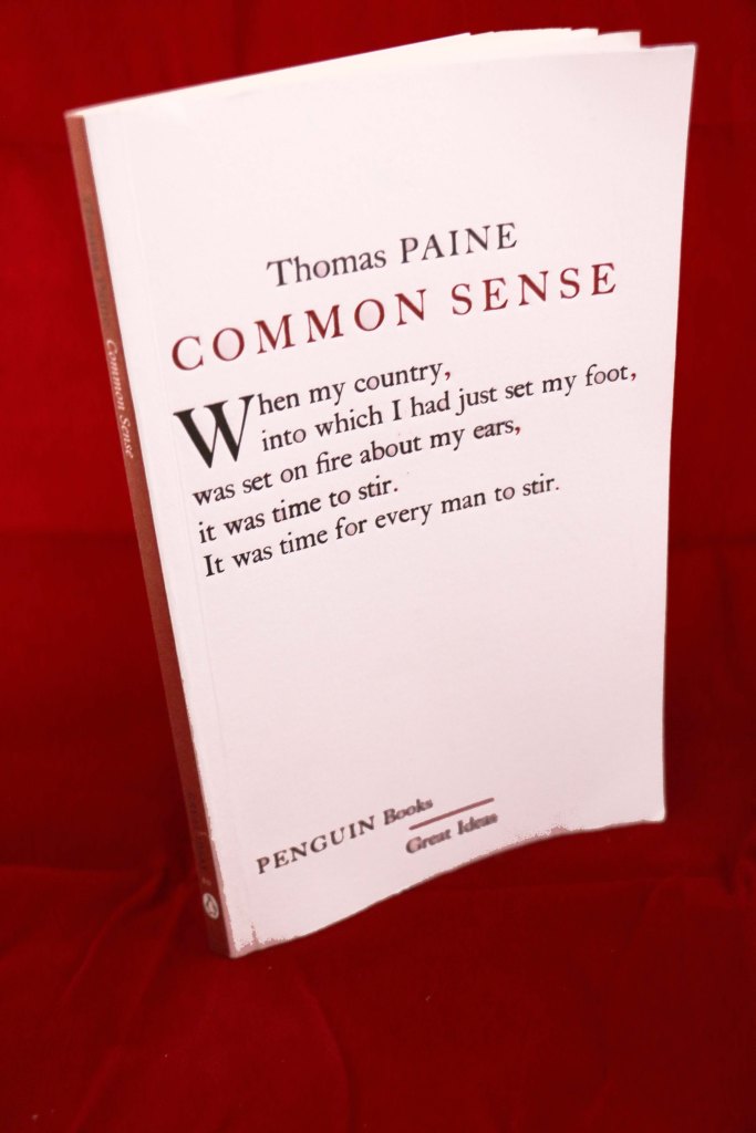 Thomas Paine “Common Sense” – book review – litcritpop