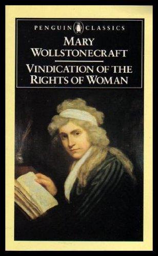 Mary Wollstonecraft’s “Vindication of the Rights of Woman” – book ...